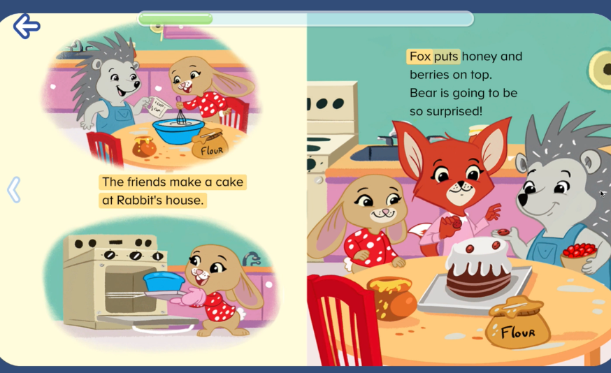 What type of learning content is available with My Reading Academy ...