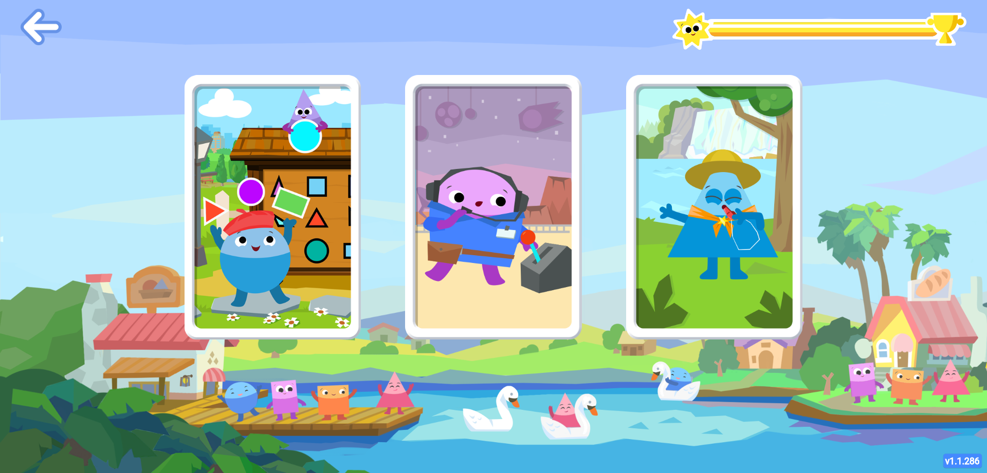 What does the progress bar in My Math Academy and My Reading Academy ...