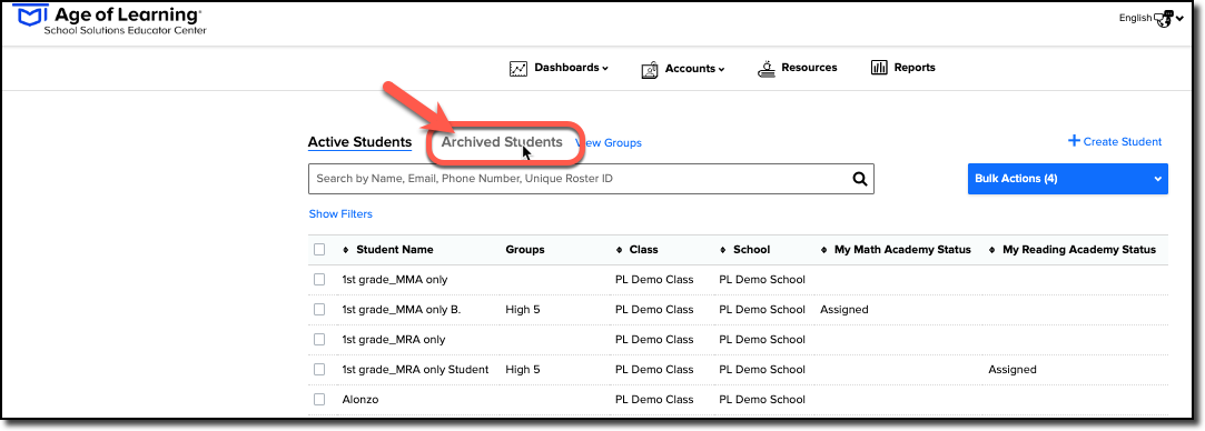 How to Restore Archived Account Records – School Solutions Support ...