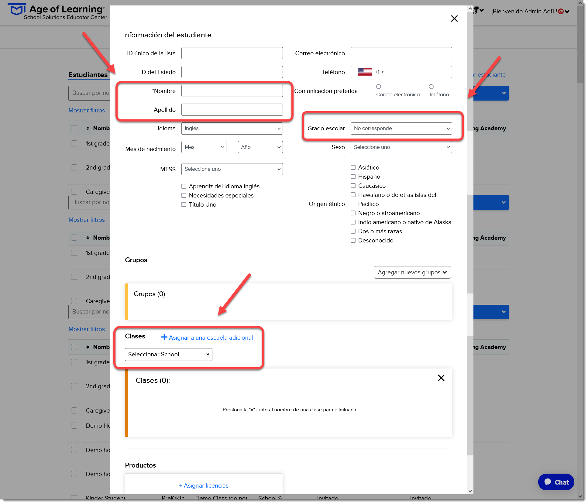 ¿Cómo edito la información de un estudiante? – Soporte de Soluciones ...