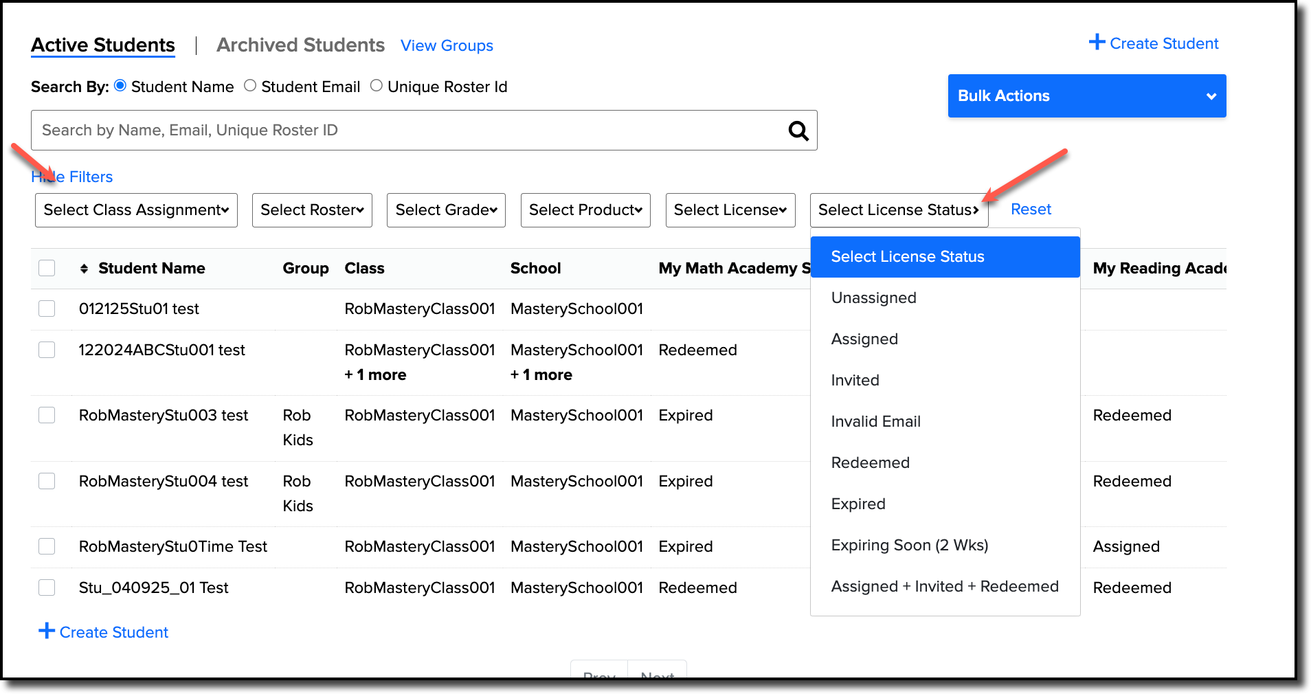 Assigning Licenses to Manually Added Students – School Solutions ...