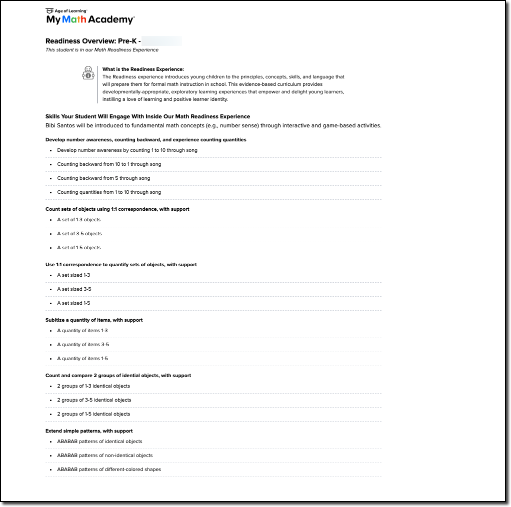 Pre-K Readiness in My Math Academy and My Reading Academy – School ...